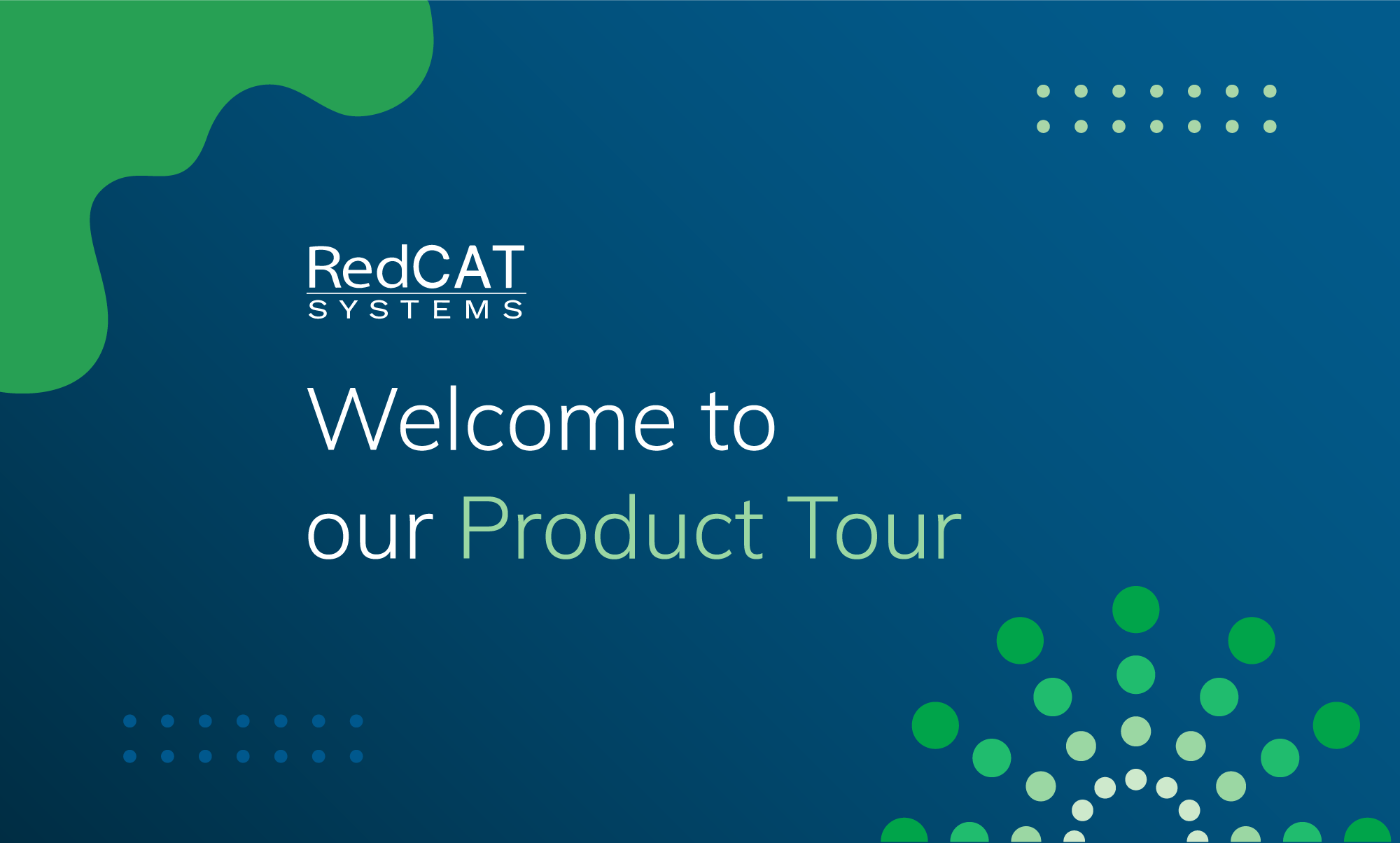 RedCAT Systems Product Tour - RedCAT Systems